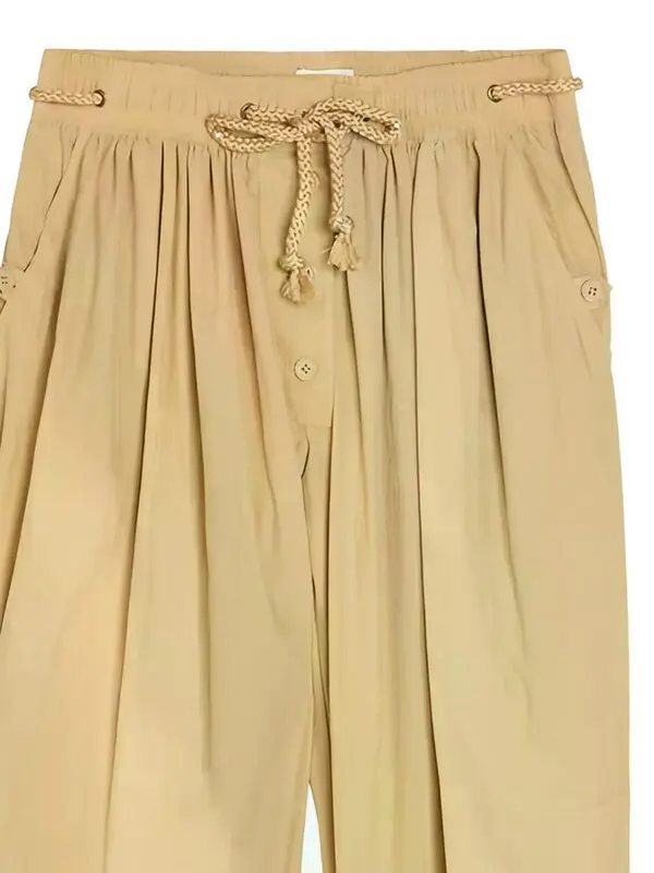 Isabel Marant Étoile Braided Drawstring Trousers - Neutrals
