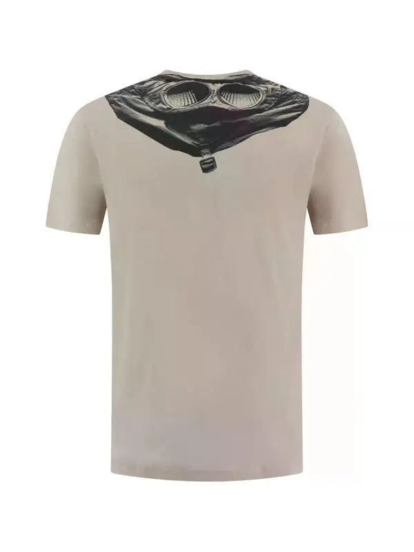 C.P. COMPANY Logo T-shirt - Neutrals