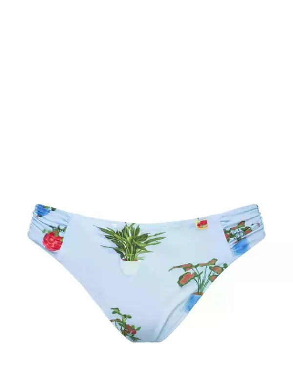 Seafolly Playa Bonita Bikini Bottom - Blue