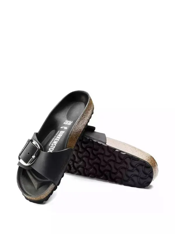 BIRKENSTOCK Madrid Buckle Sandals - Black