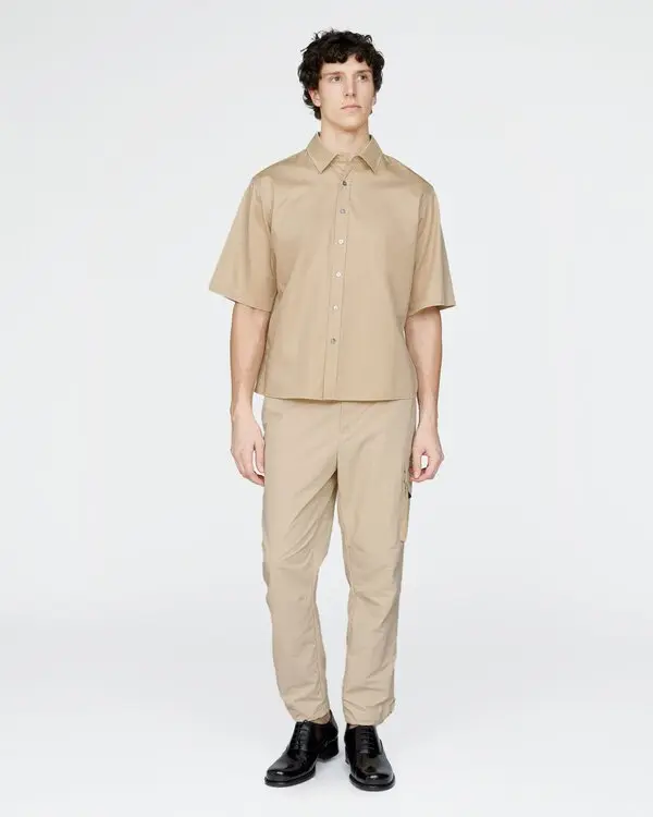ATM Anthony Thomas Melillo Nylon Ripstop Pant - Macadamia