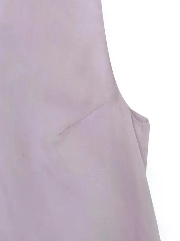 Vintage V-neck Shift Mini Dress