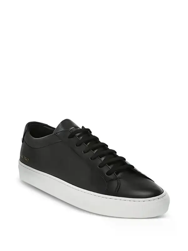 COMMON PROJECTS Achilles Leather Sneakers - Black