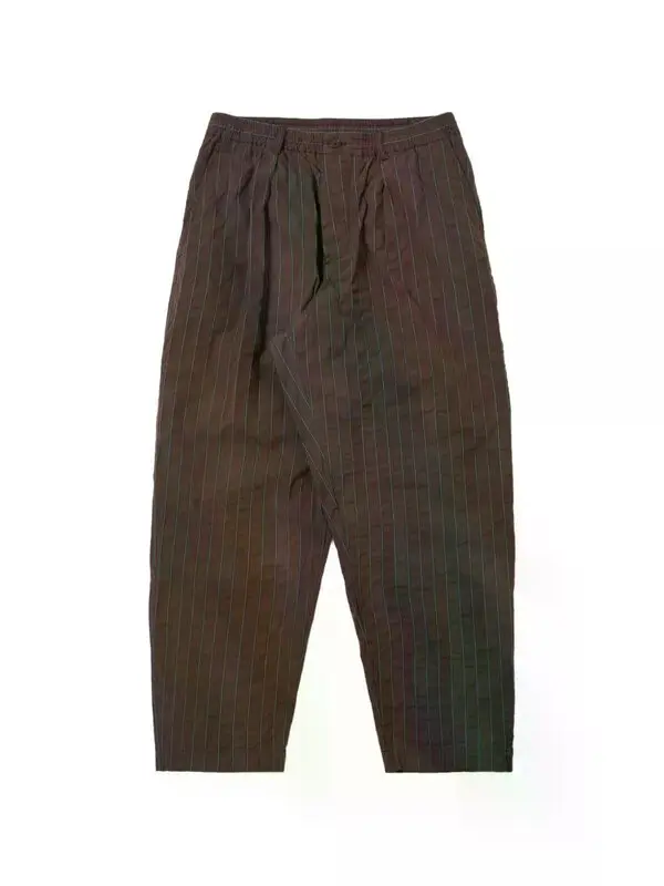 Universal Works Pinstripe Trousers - Brown