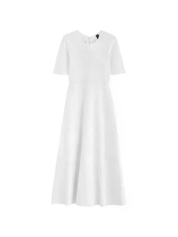 NEEDLE & THREAD Floral Pointelle Dress