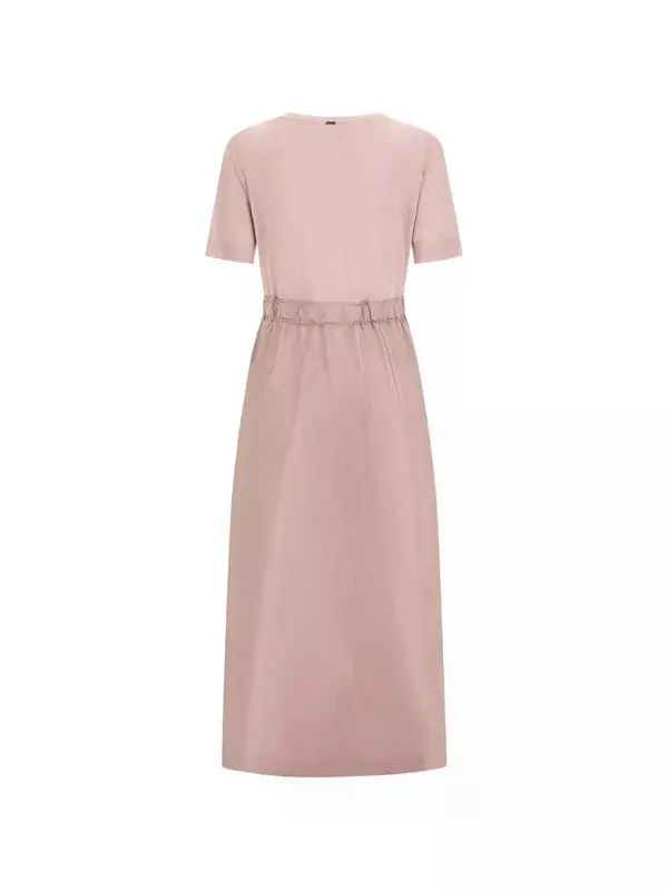 Herno Drawstring-waist Midi Dress - Neutrals