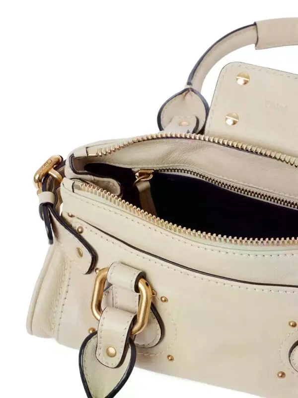 Chloé Paddington Padlock Tote - Neutrals