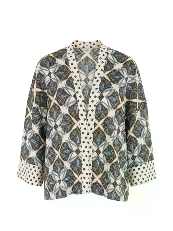 Marella Printed V-neck Shirt