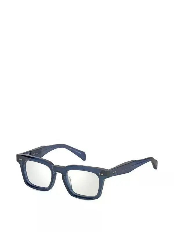 Dita Monolix Square-frame Glasses - Blue