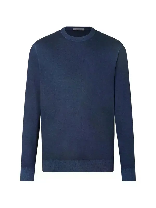 Corneliani Ribbed Crew Neck Sweater