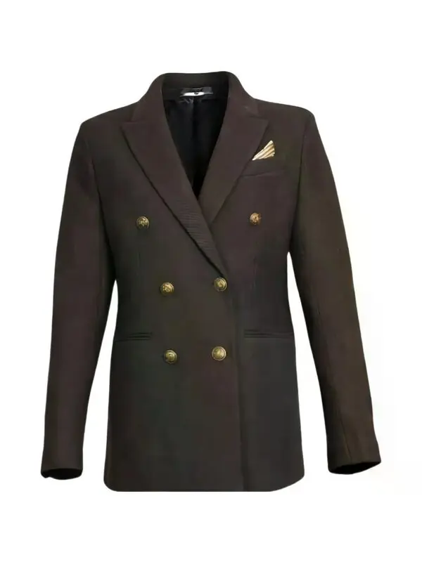 CIRCOLO 1901 Double-breasted Blazer - Brown