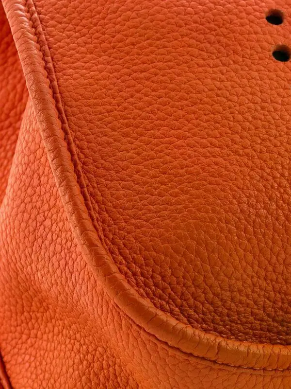 Hermès Evelyne Iii Clemence Gm Crossbody Bag - Orange
