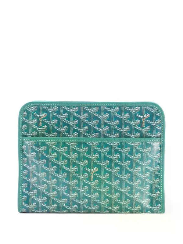 Goyard Jouvence Toiletry Pouch Coated Canvas Mm - Green