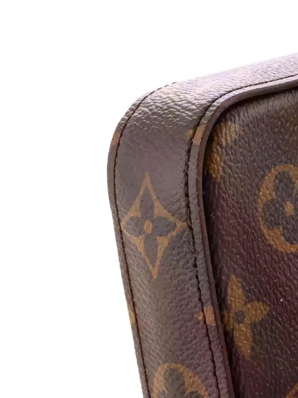 LOUIS VUITTON Felicie Pochette Monogram Canvas - Brown
