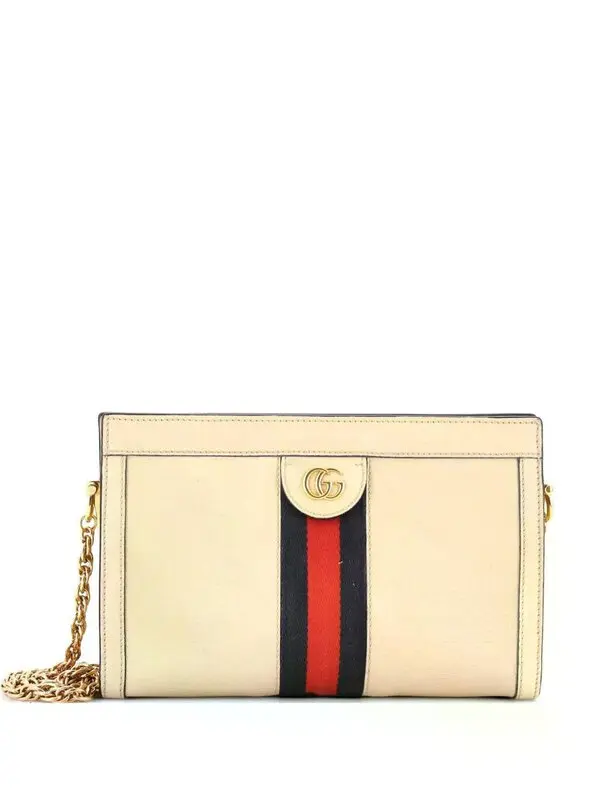 Gucci Ophidia Chain Shoulder Bag - Neutrals