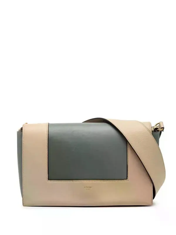 Celine 2018 Leather Frame Shoulder Bag - Blue