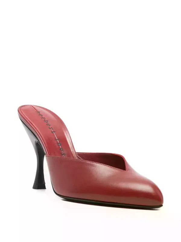 HERBERT LEVINE Sitting Pretty Cone-heel Mules