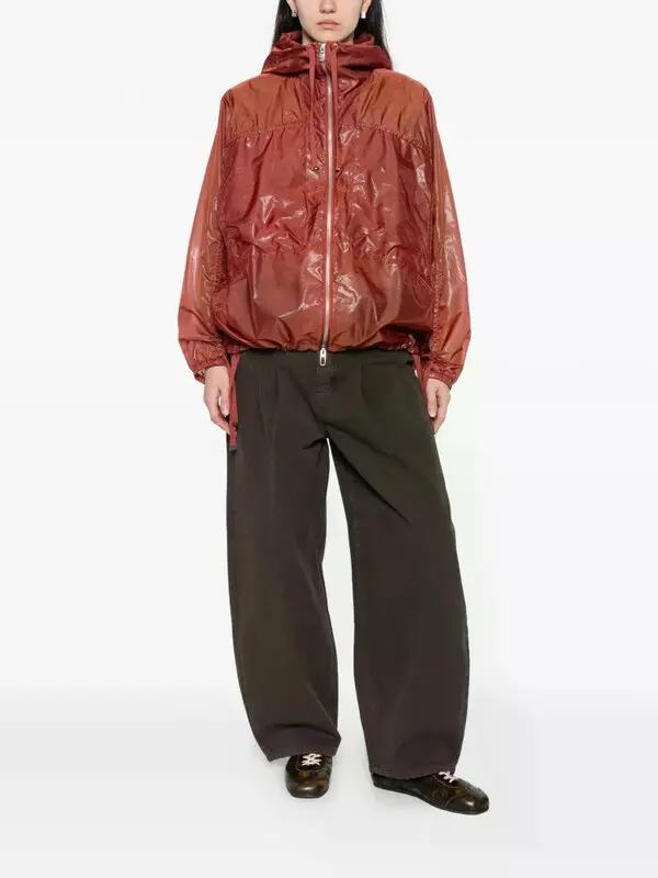 DUNO Karta Hooded Zip Jacket - Red