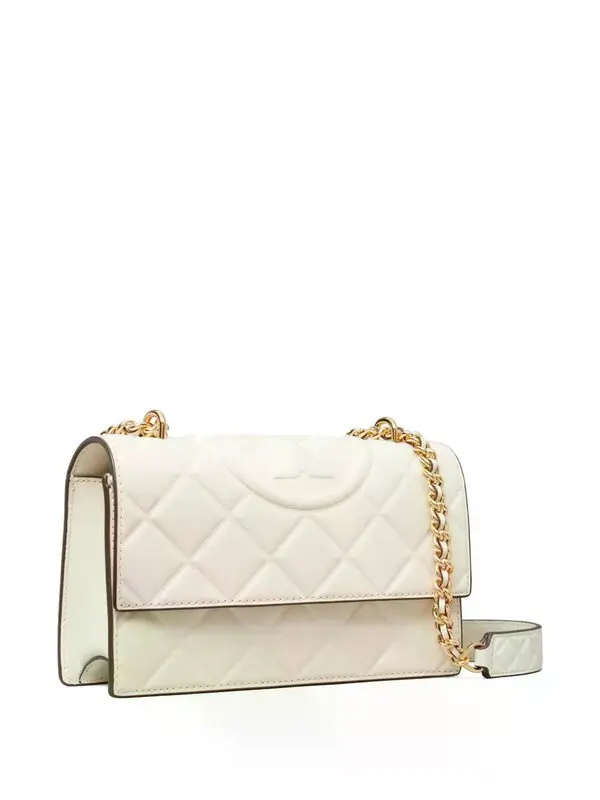 Tory Burch Small Fleming Shoulder Bag - Neutrals
