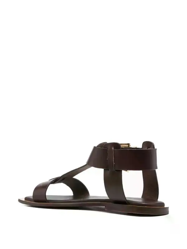BIBI LOU Buckle Leather Sandals