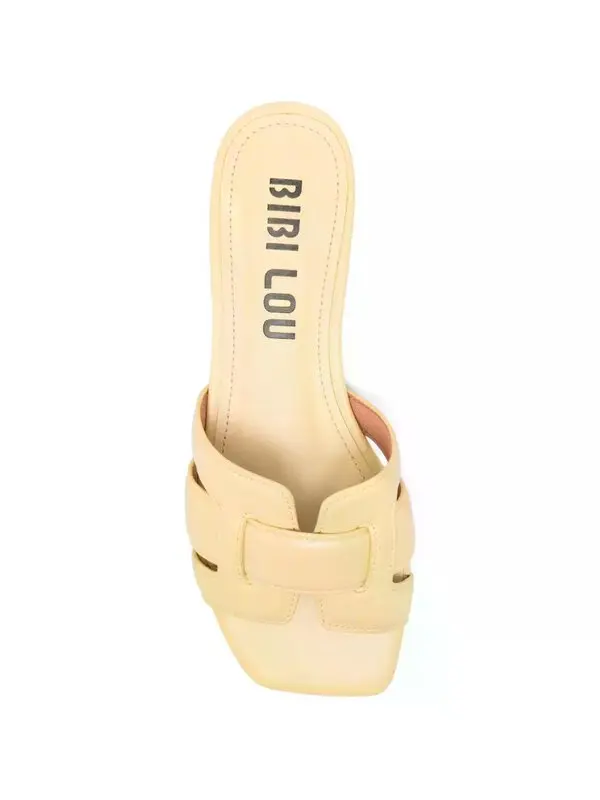 BIBI LOU Woven Leather Sandals - Neutrals