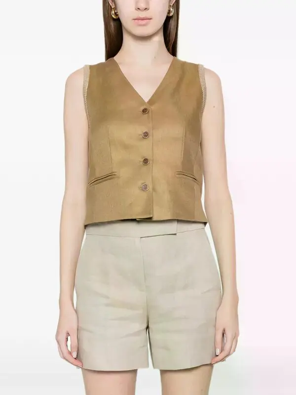 Max Mara Calibri Knitted Waistcoat