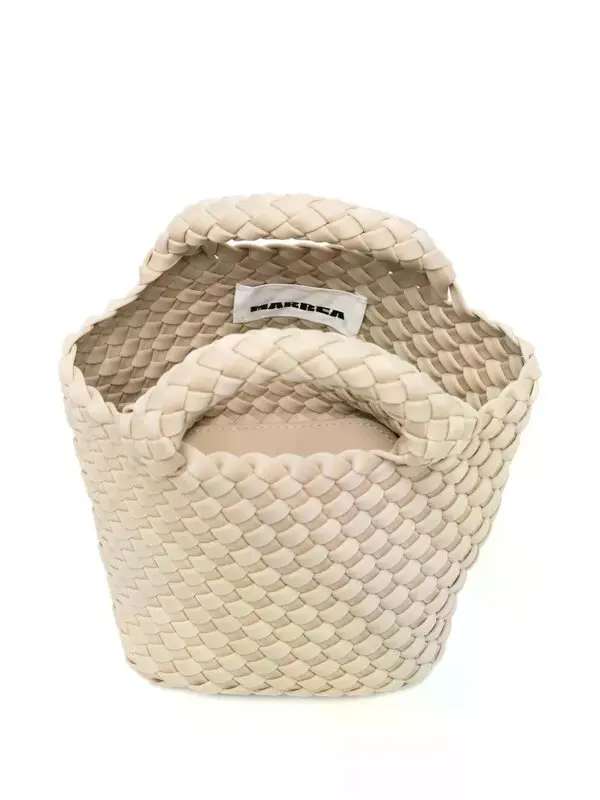 MARREA Woven Top-handle Shoulder Bag