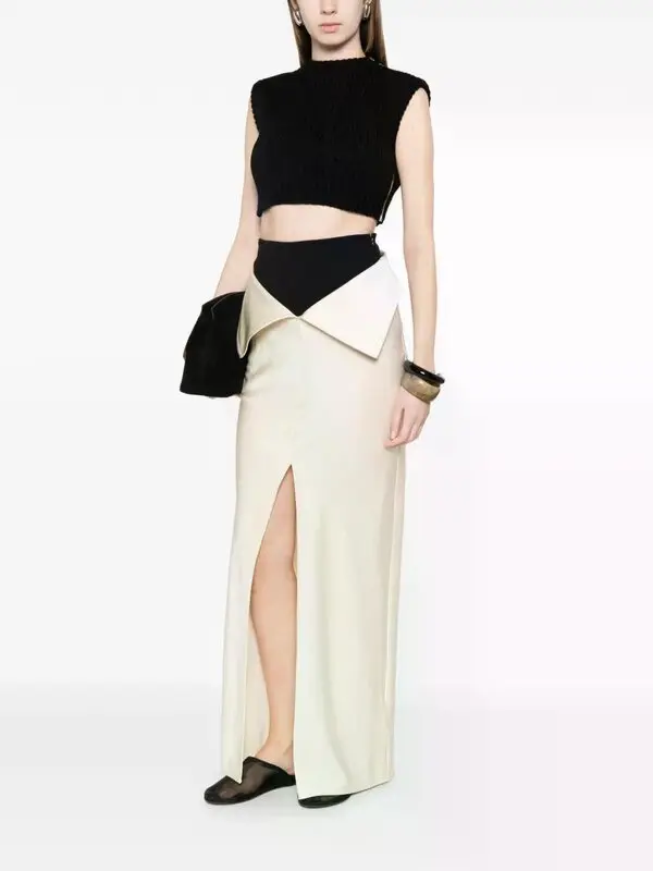 Max Mara Ribbed Zip Top
