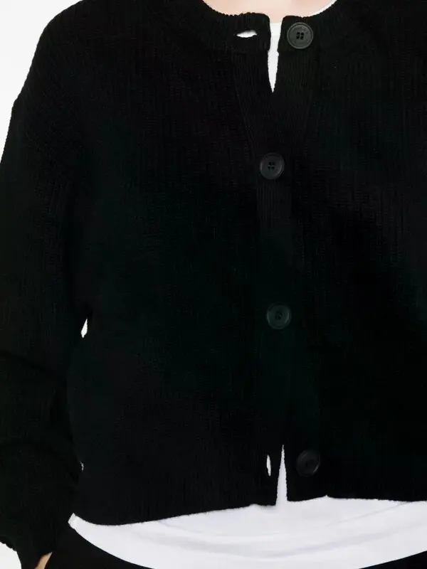 CT PLAGE Button Pocket Knitwear - Black