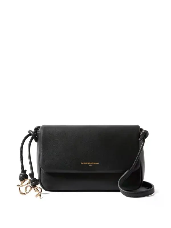 Claudie Pierlot Leather Bag With Knot Detail