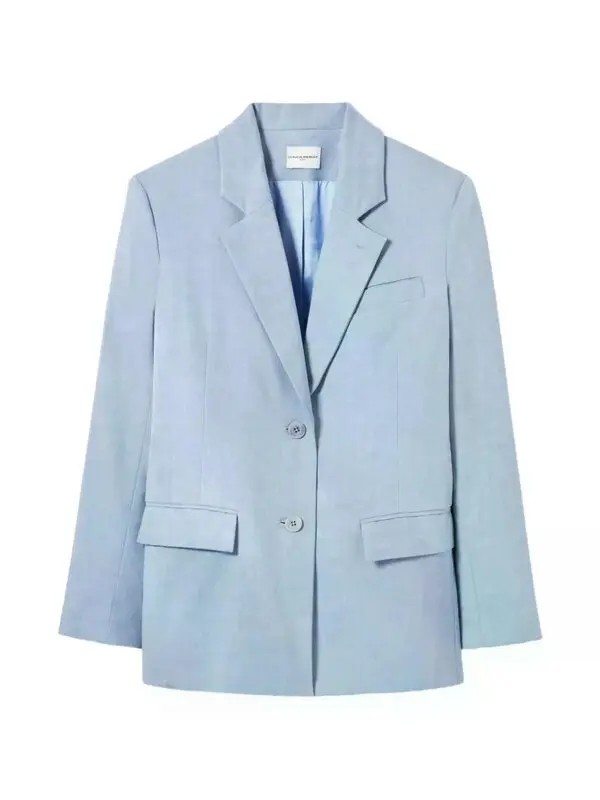 Claudie Pierlot Straight Fit Button Blazer