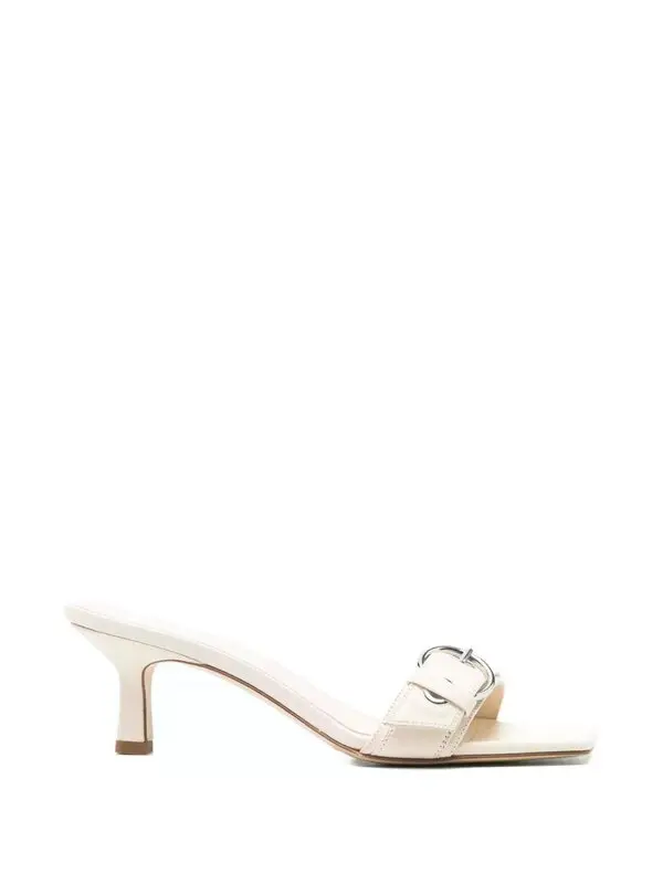 AeydĒ Gilly Eyelet Sandals - Neutrals
