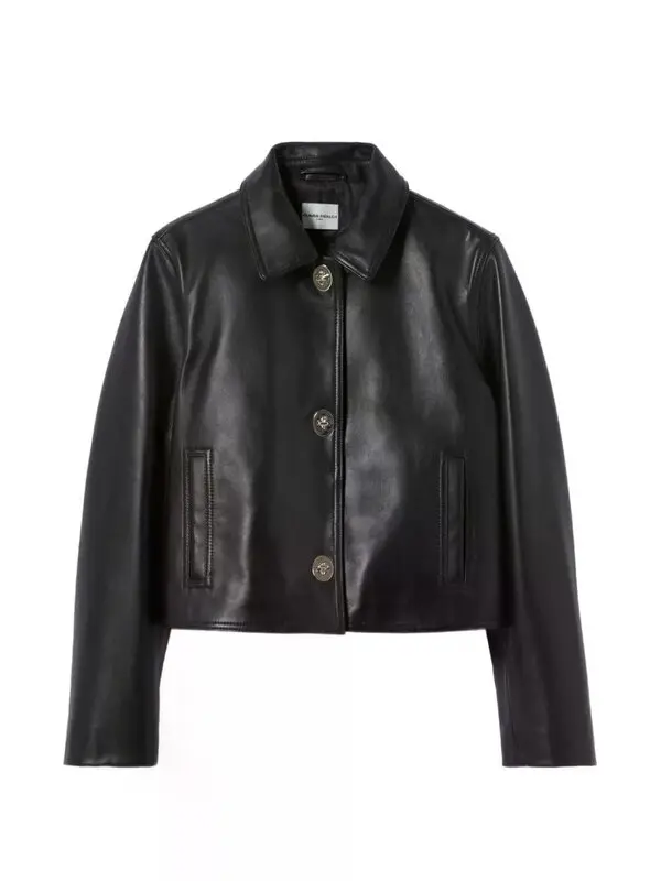 Claudie Pierlot Buttoned Cropped Jacket