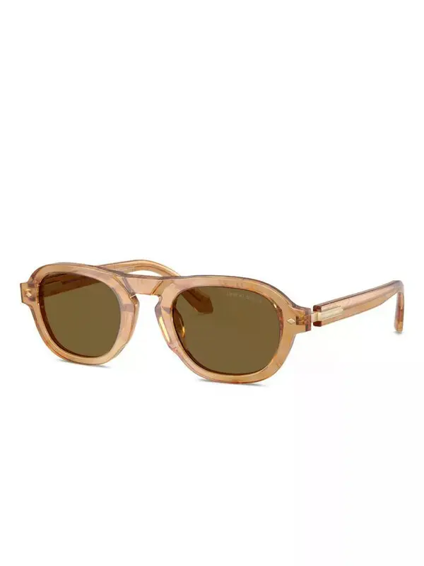 Giorgio Armani Round Frame Sunglasses