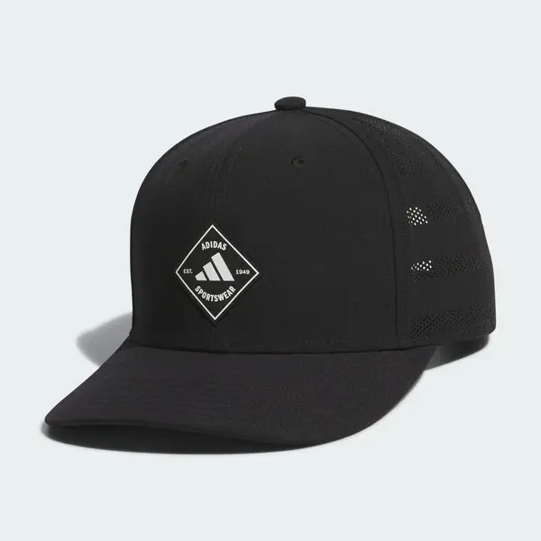 Adidas Quick Dry Snapback - Black / White