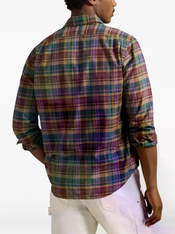 Polo Ralph Lauren Plaid-pattern Pocket Shirt