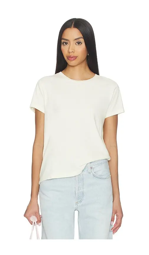 AGOLDE Long Line Adine Tee - Blonde