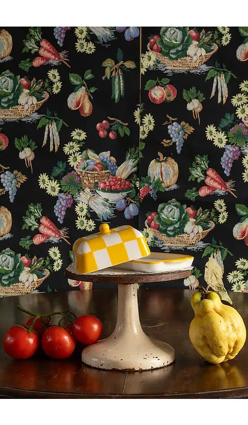 VAISSELLE Buttercup Butter Dish - Yellow