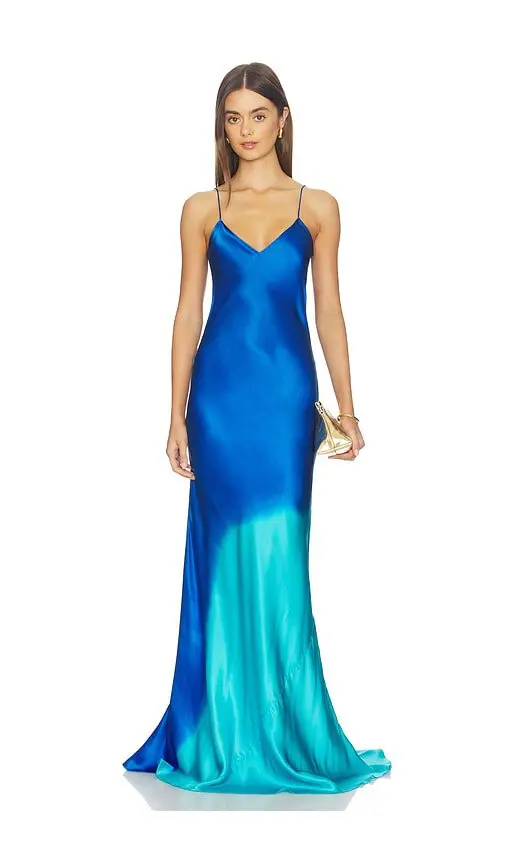 Alejandra Alonso Rojas Bias Slip Gown