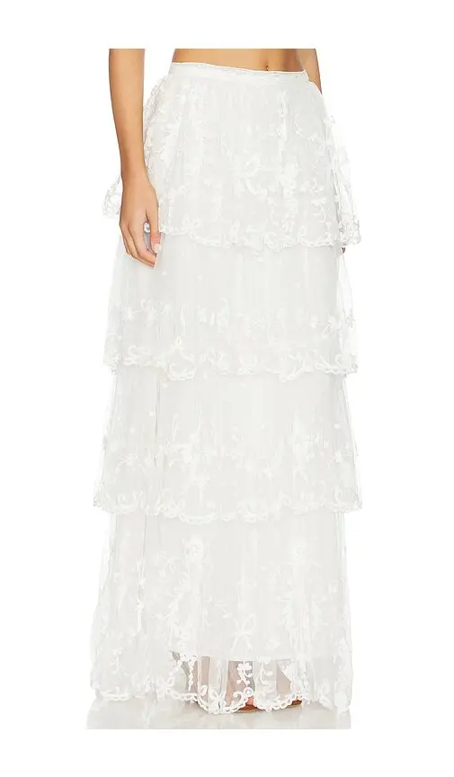 LoveShackFancy Celesa Skirt