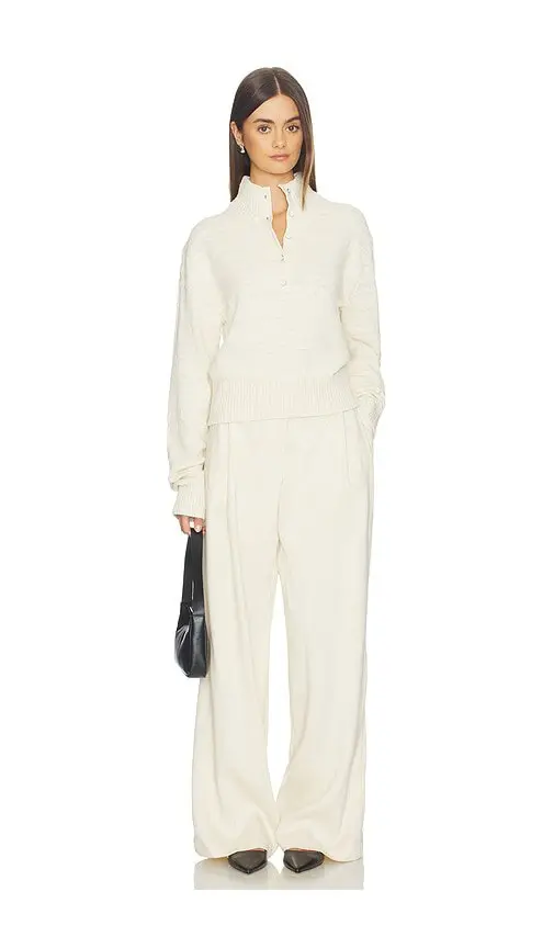 Helmut Lang Slub Button Top