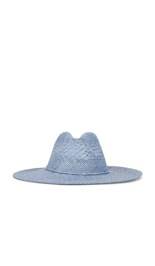 LOVERS AND FRIENDS Idel Wide Brim Hat - Blue