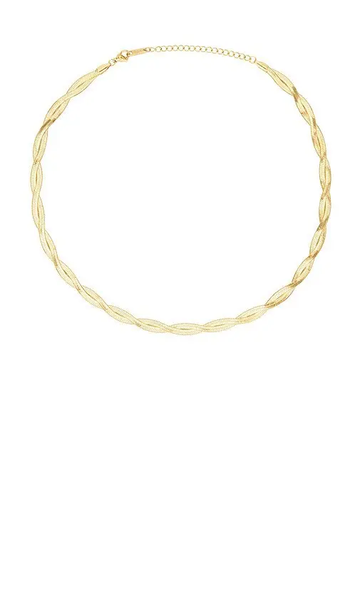MAZIN JEWELS Cyprus Necklace In Metallic - Gold