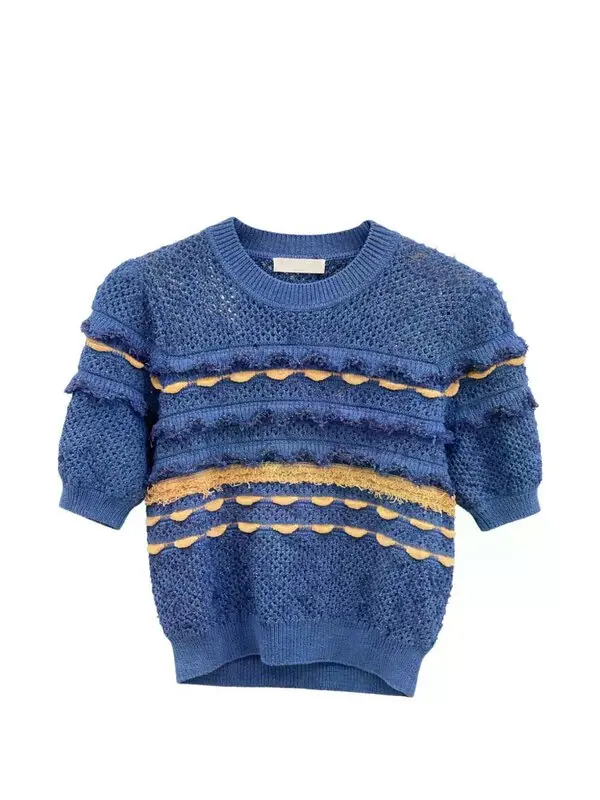 Ulla Johnson Knitted Short-sleeve Top