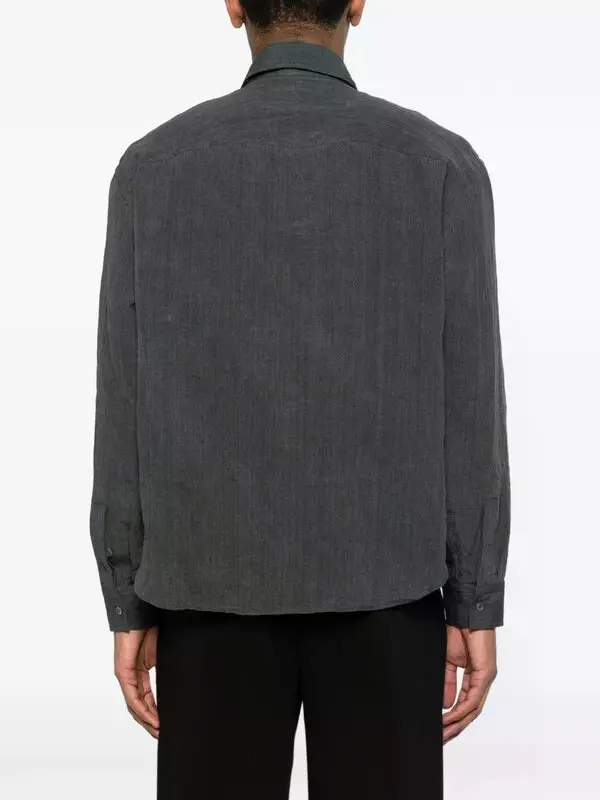 LARDINI Chest-pocket Buttoned Shirt