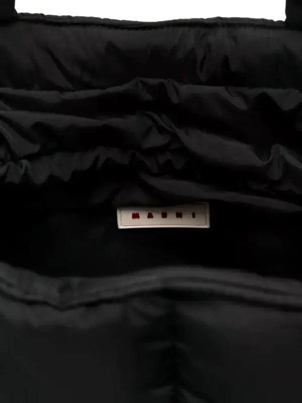 Marni Padded Logo Tote Bag