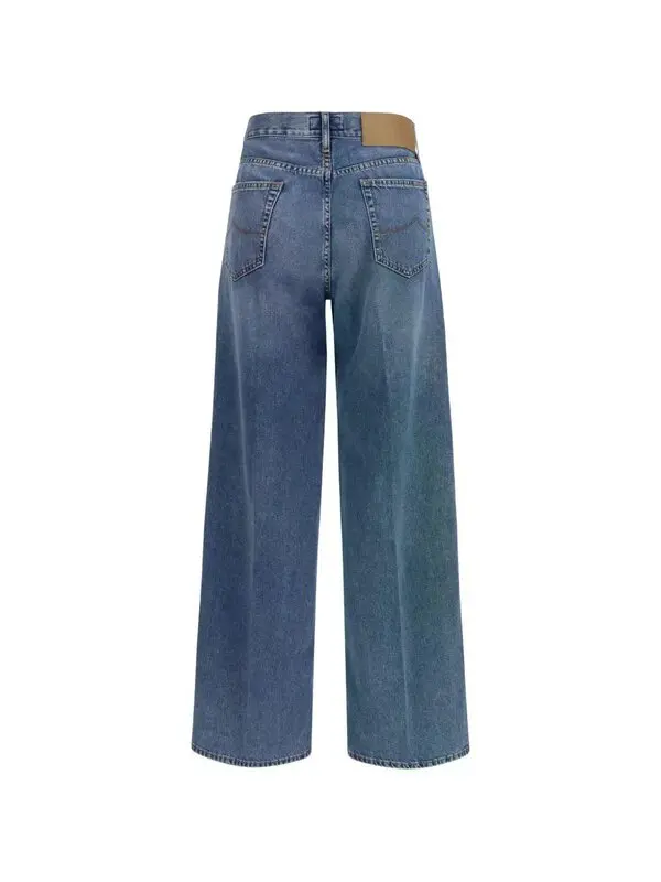 Jacob Cohen Five-pocket Wide-leg Jeans