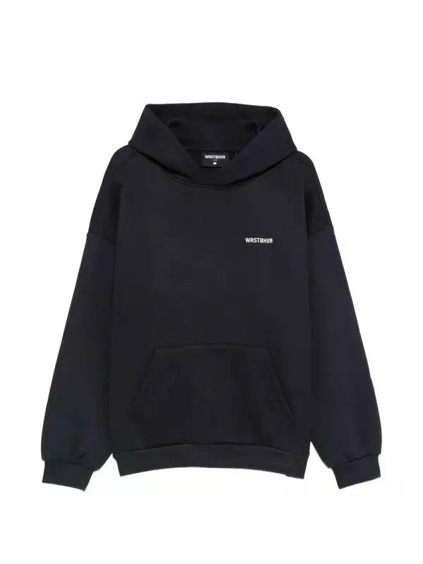 WRSTBHVR Hooded Pouch Sweater