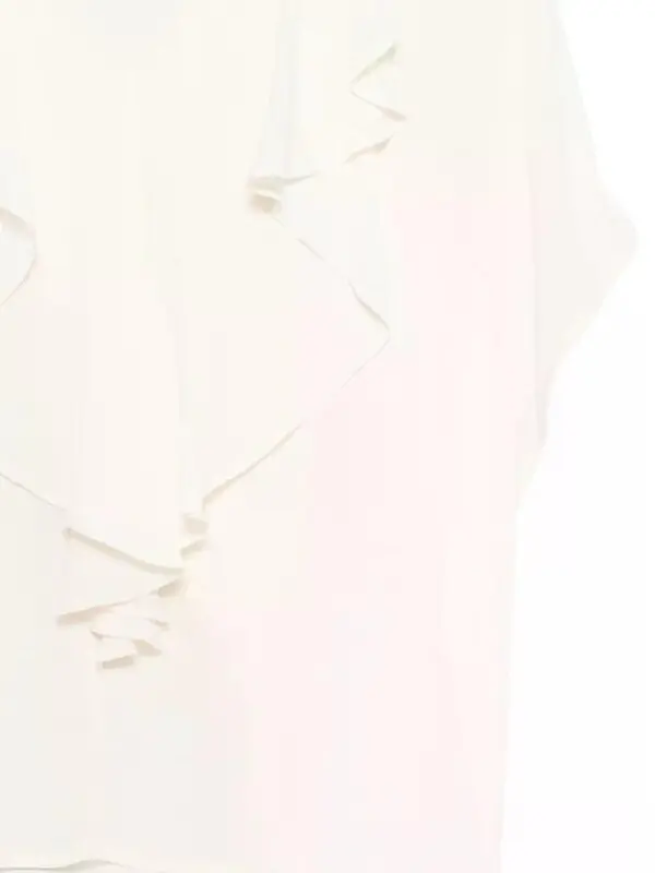 NUDE Ruffled Blouse