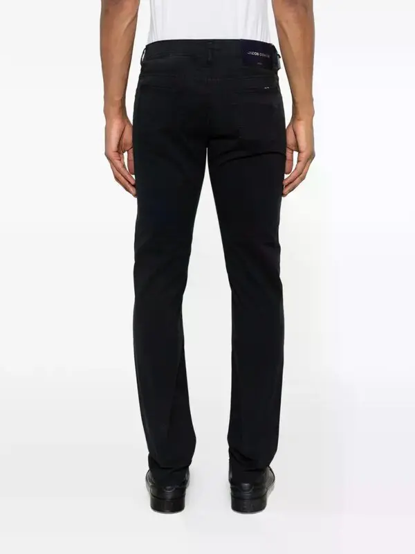 Jacob Cohen Bard Straight Trousers - Black